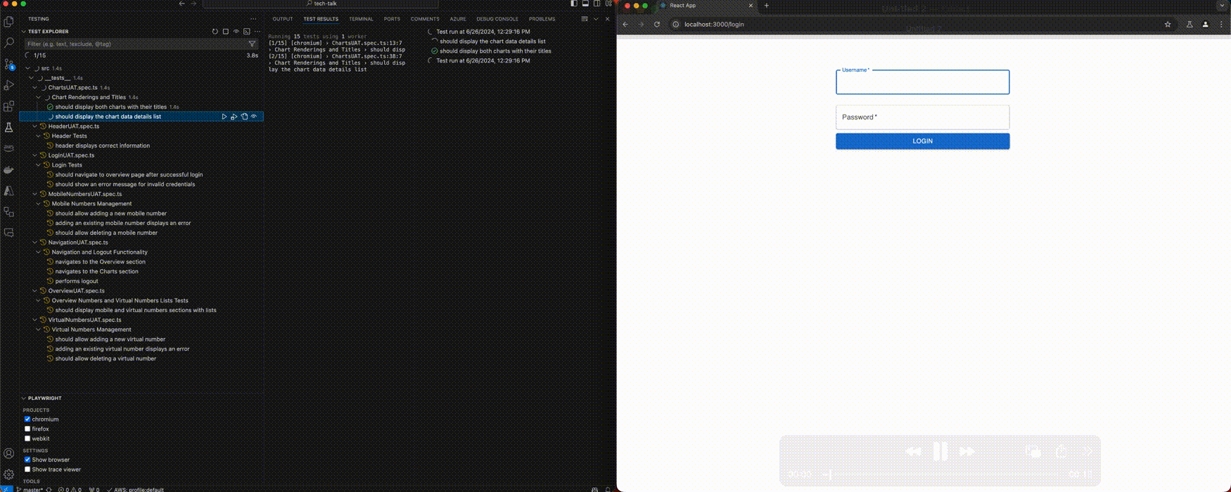 GitHub - fredmerlo/tech-talk: React Application BDD with Playwright ...